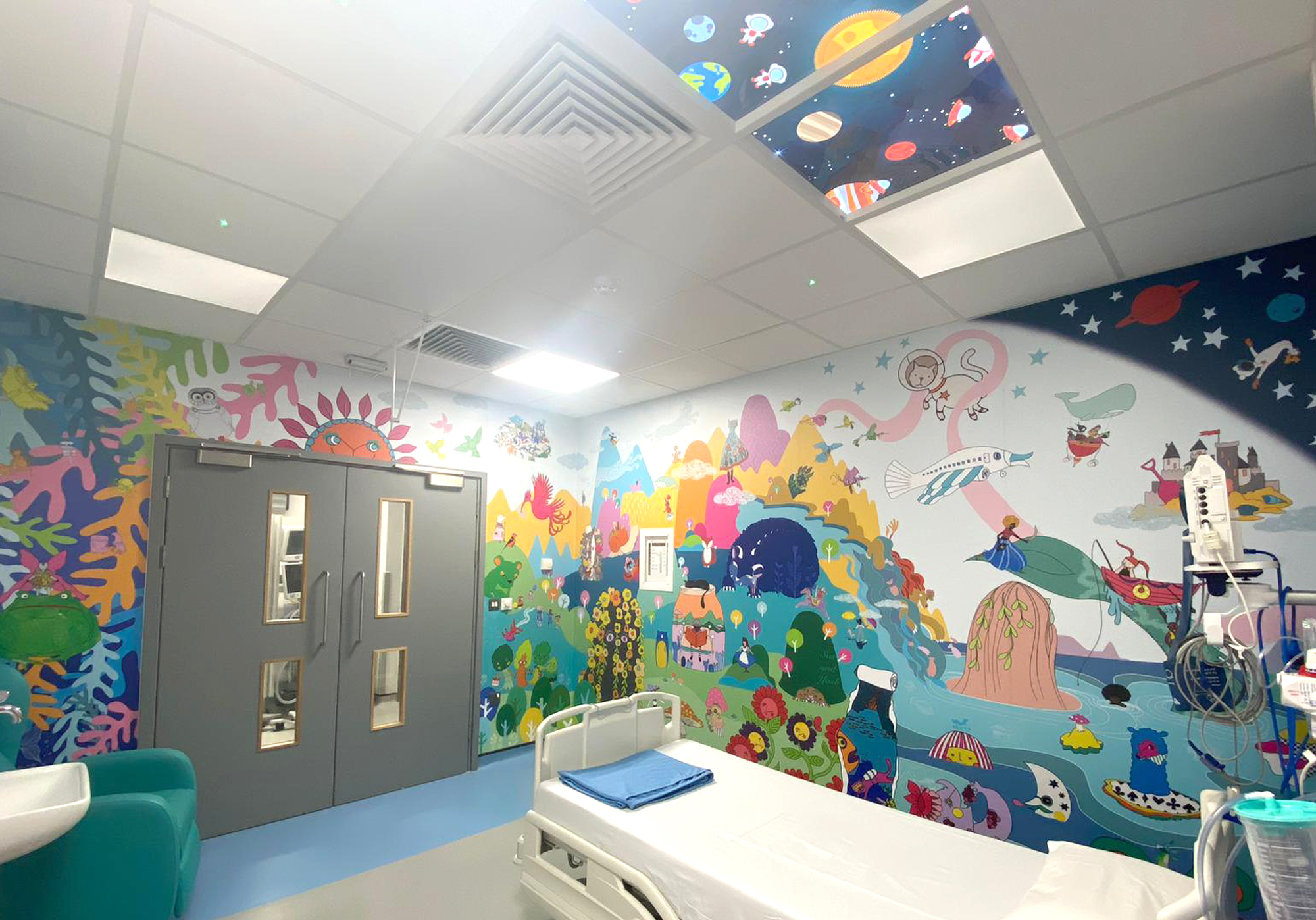 The Pheonix Room – Lister Children’s A&E – Sarah Bellisario – Artist ...